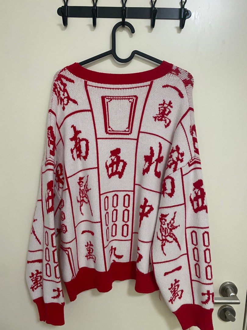 wts grace chow mahjong sweater, Women's Fashion, Coats, Jackets and ...