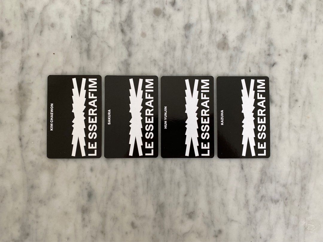 wts lesserafim le sserafim fearnot membership welcome kit pcs, Hobbies ...