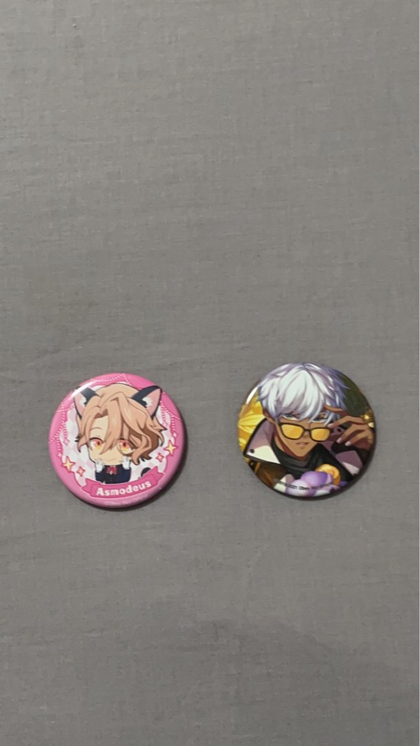 WTS Obey Me Badges, Hobbies & Toys, Memorabilia & Collectibles, Fan ...