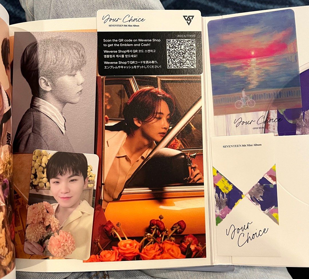 WTS seventeen woozi pc your choice one side svt, Hobbies & Toys ...