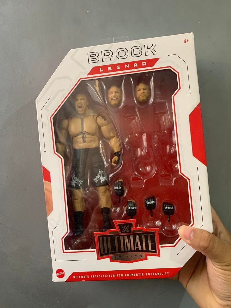 WWE Mattel Ultimate Edition 15 Brock Lesnar on Carousell