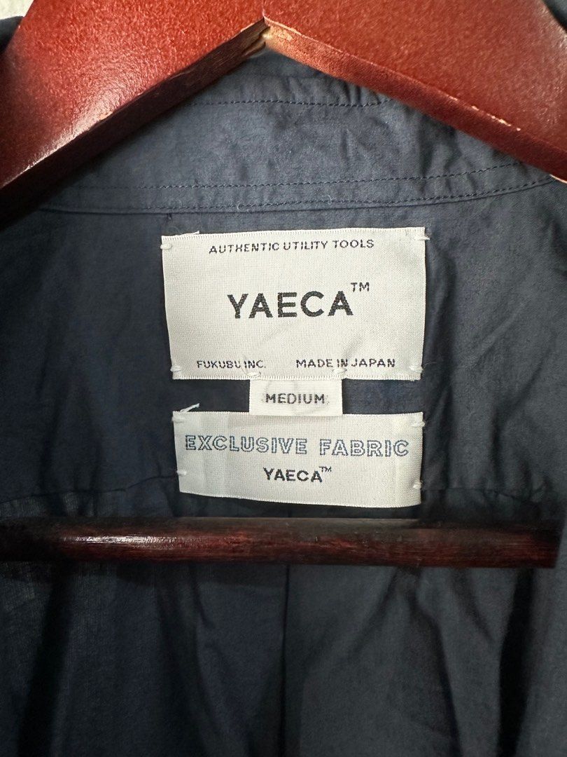 Yaeca - Made in Japan - 22SS Comfort Shirt Relax Square, Men's Fashion, Activewear on Carousell