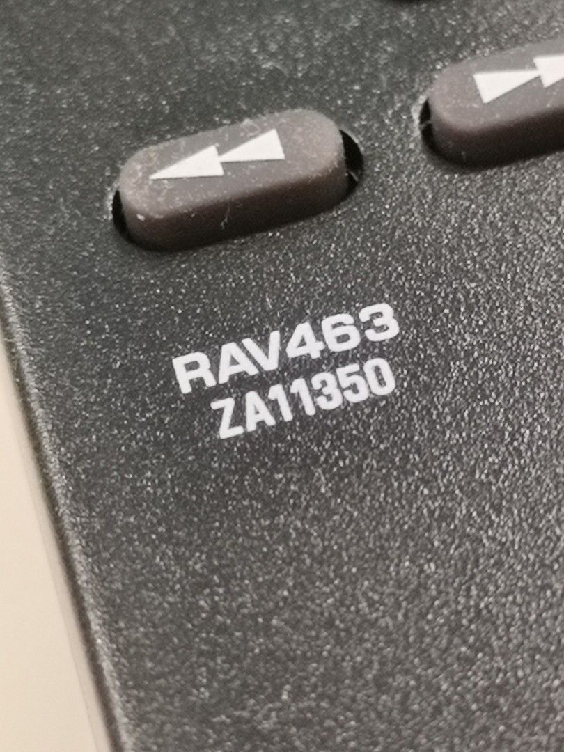 Yamaha AV Amplifier Remote Control RAV463, TV & Home Appliances, TV ...