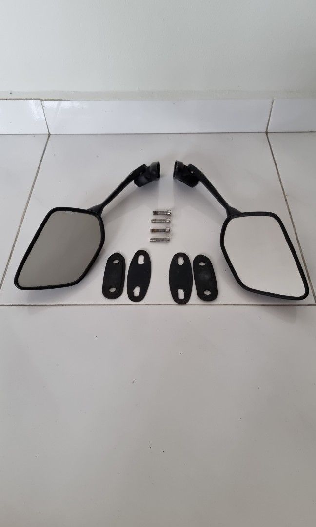 Yamaha R15 V3 R 15 stock side mirrors, Motorcycles, Motorcycle ...