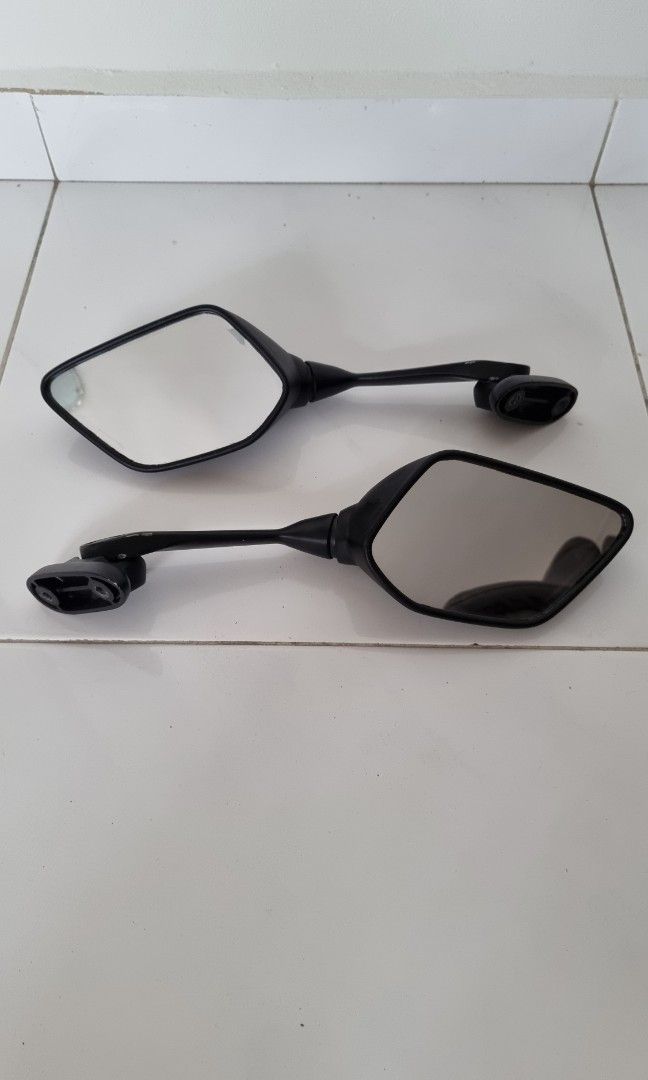 Yamaha R15 V3 R 15 stock side mirrors, Motorcycles, Motorcycle ...