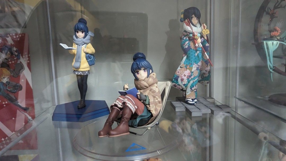 Yuru Camp/Laid Back Camp Figures, Hobbies & Toys, Toys & Games on Carousell