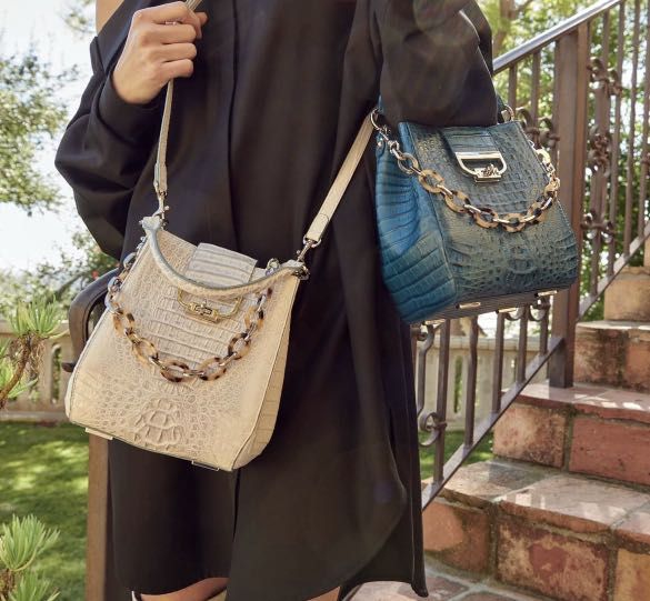 Zarmoi bucket bag caiman, Luxury, Bags & Wallets on Carousell