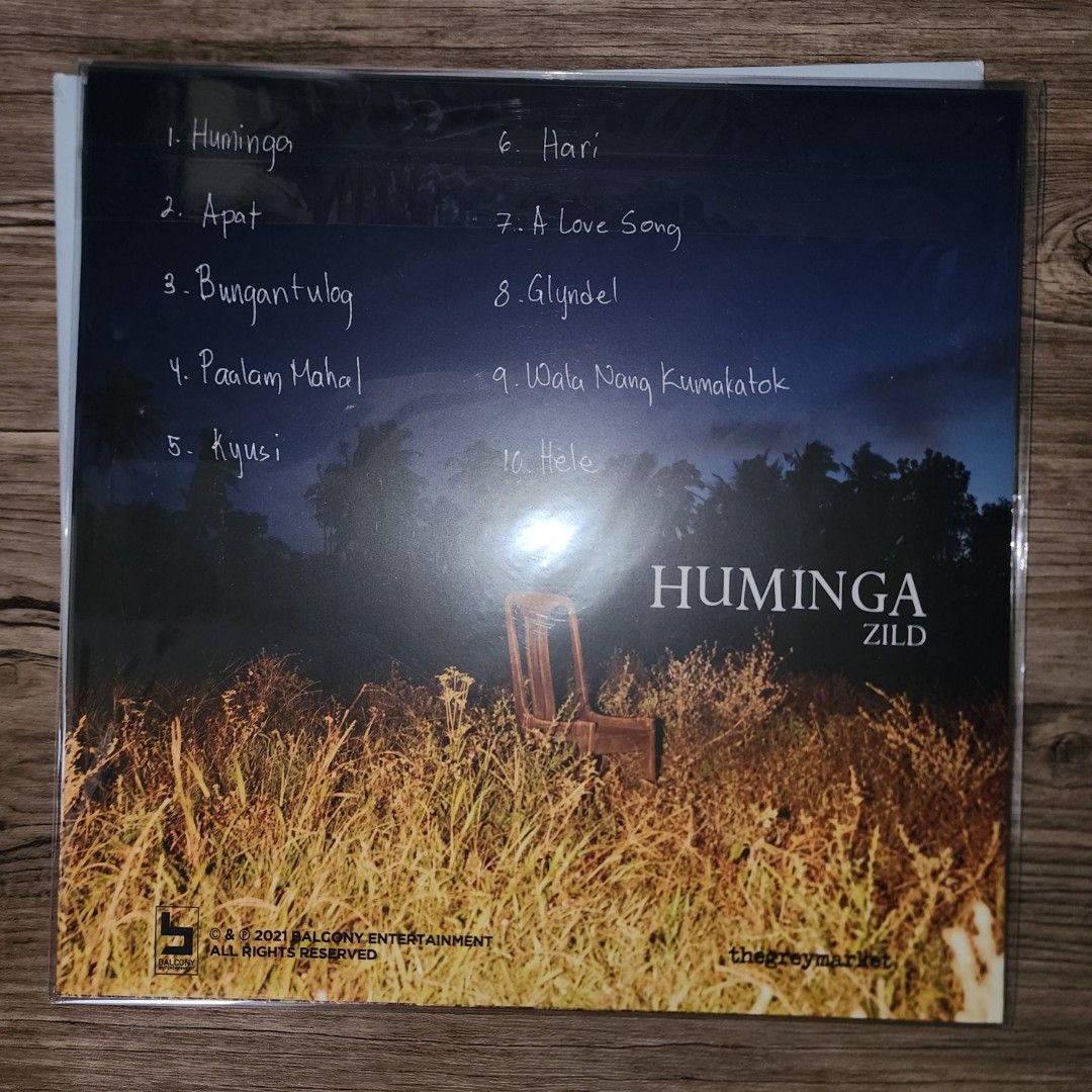 Zild - Huminga Signed Vinyl, Hobbies & Toys, Music & Media, Vinyls on ...