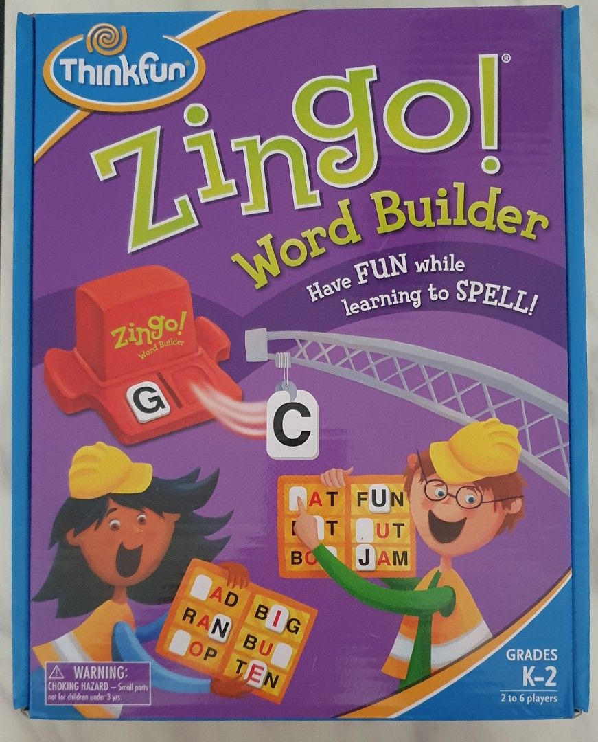 Zingo word builder, Hobbies & Toys, Toys & Games on Carousell
