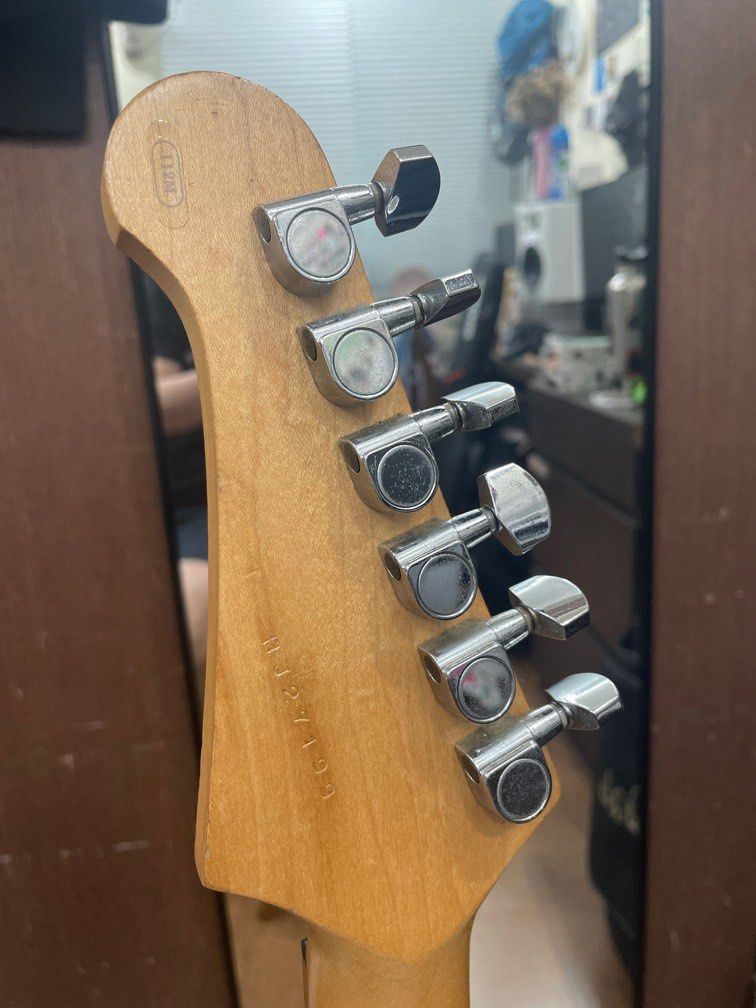 1991 Yamaha Pacifica 112M refinished, Hobbies & Toys, Music & Media ...
