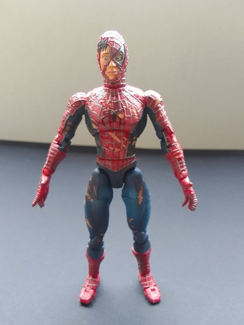 2002 Battle Ravaged Spider-Man RARE, Hobbies & Toys, Memorabilia ...