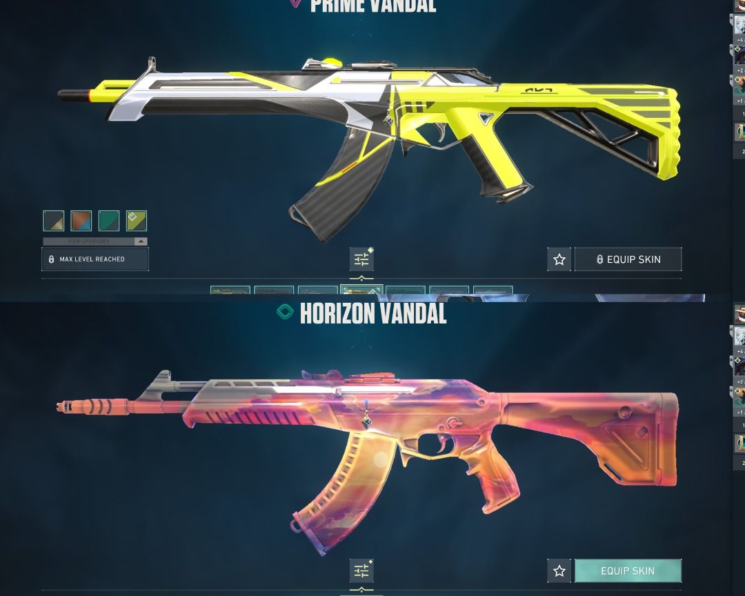 4 Knives 14 VP Skins Cheap Valorant Account, Video Gaming, Gaming ...