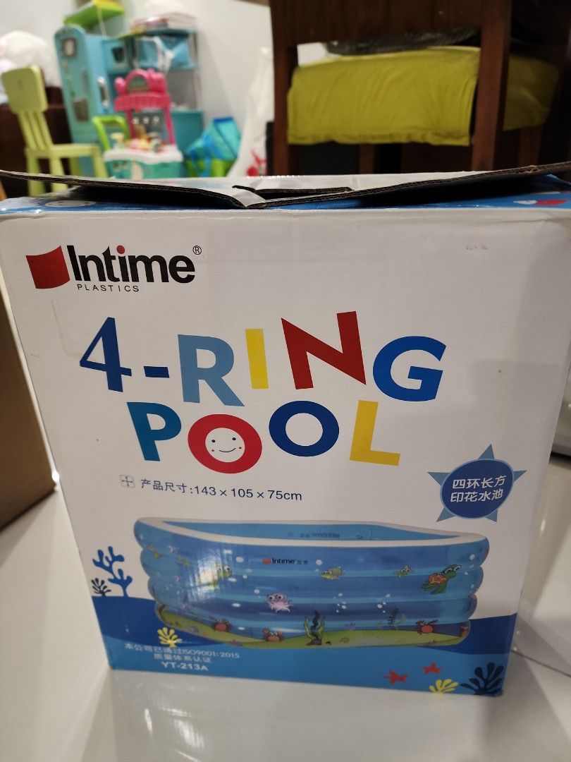 4 ring pool, Babies & Kids, Bathing & Changing, Bathtub & Bath ...