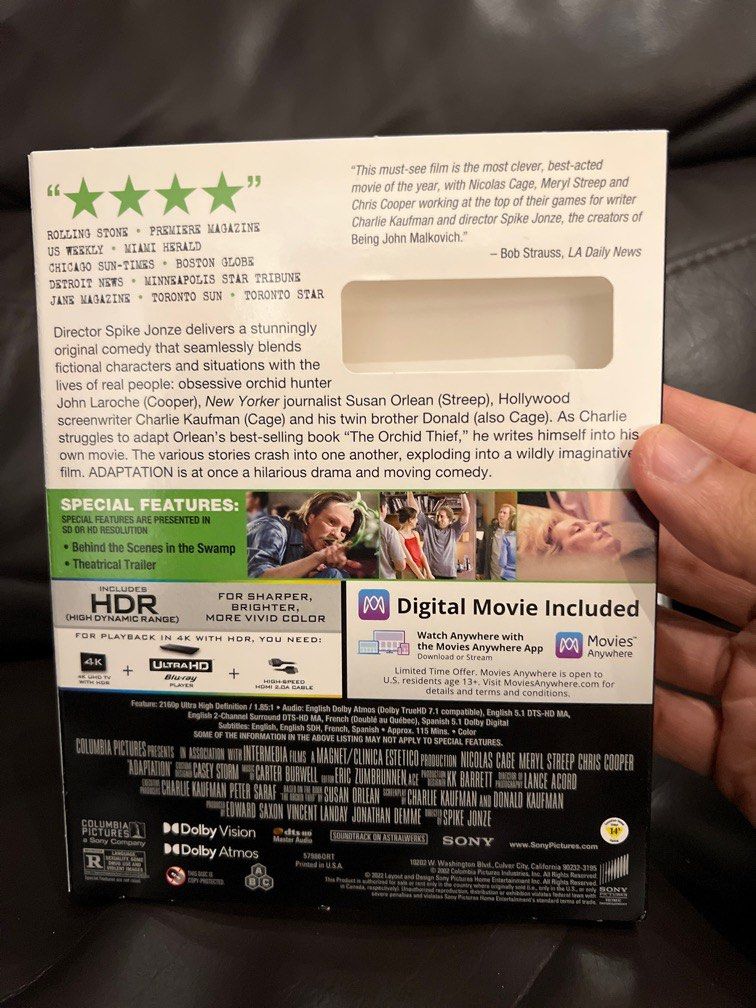 (4K) Adaptation 4K UHD Ultra HD Blu-ray ( Bluray ), Hobbies & Toys, Music & Media, CDs & DVDs on ...