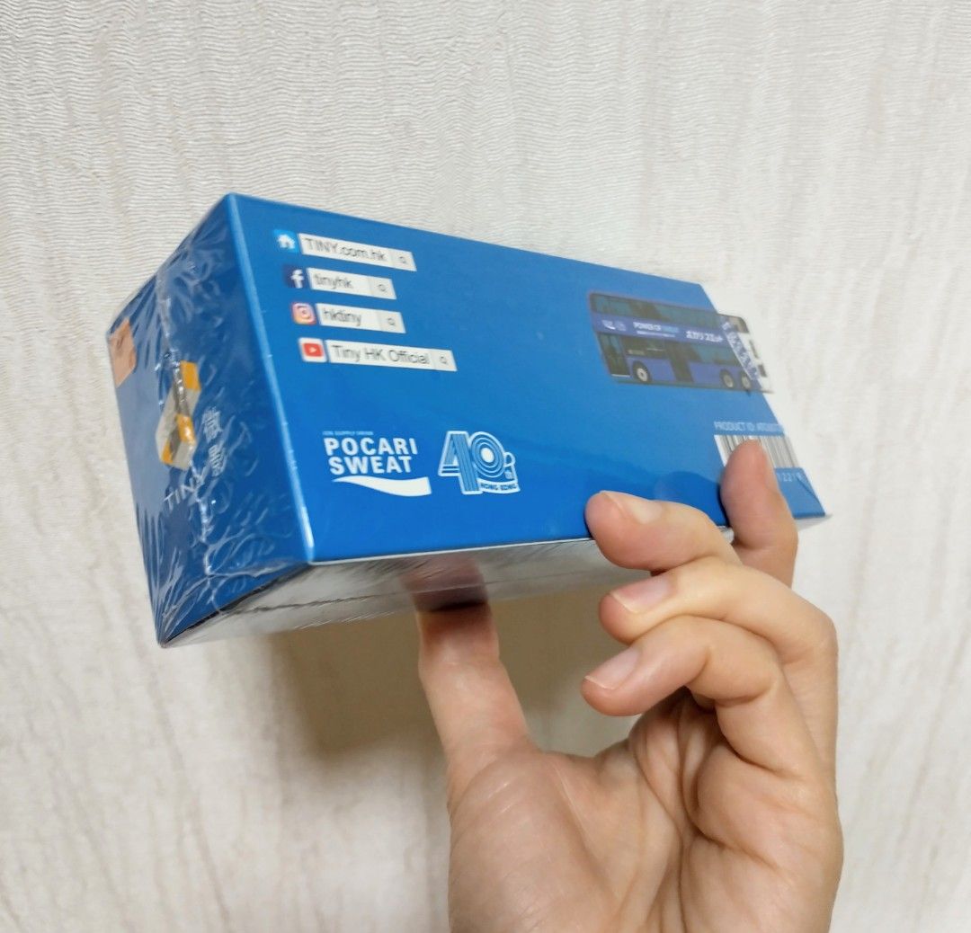 微影 Tiny x 寶礦力 Pocari sweat 40周年 九巴 KMB Dennis ADL E500 MMC Facelift 12.8m 車仔 巴士模型 (COLLAR), 興趣及 ...