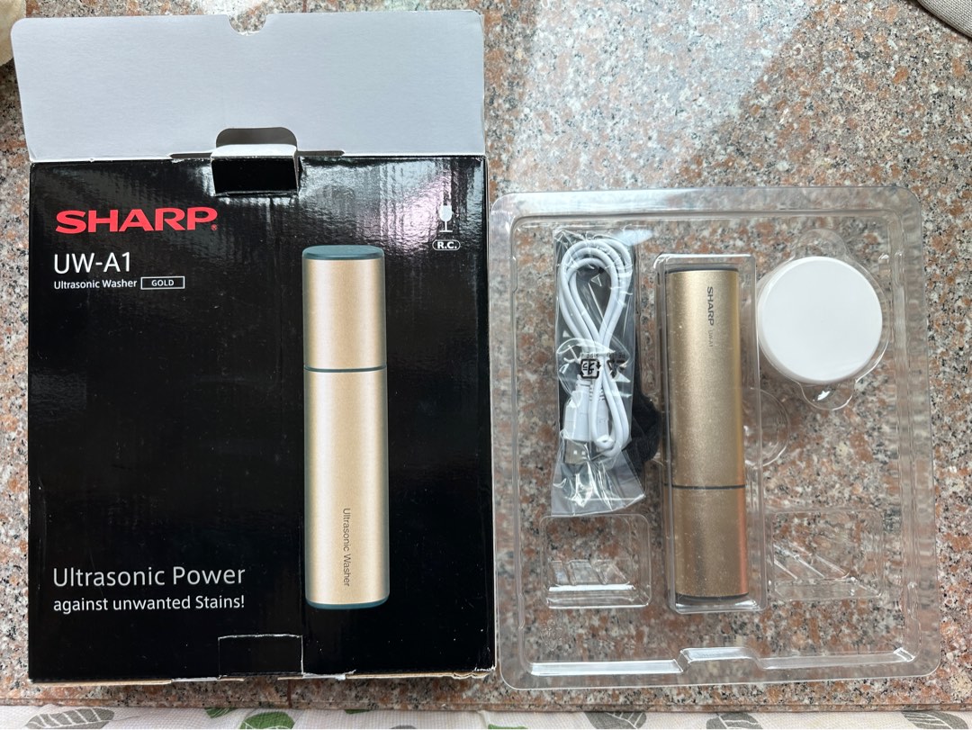 全新 現貨 Sharp 超音波洗衣棒 去漬筆 UW-A1, 家庭電器, 其他家庭電器 - Carousell