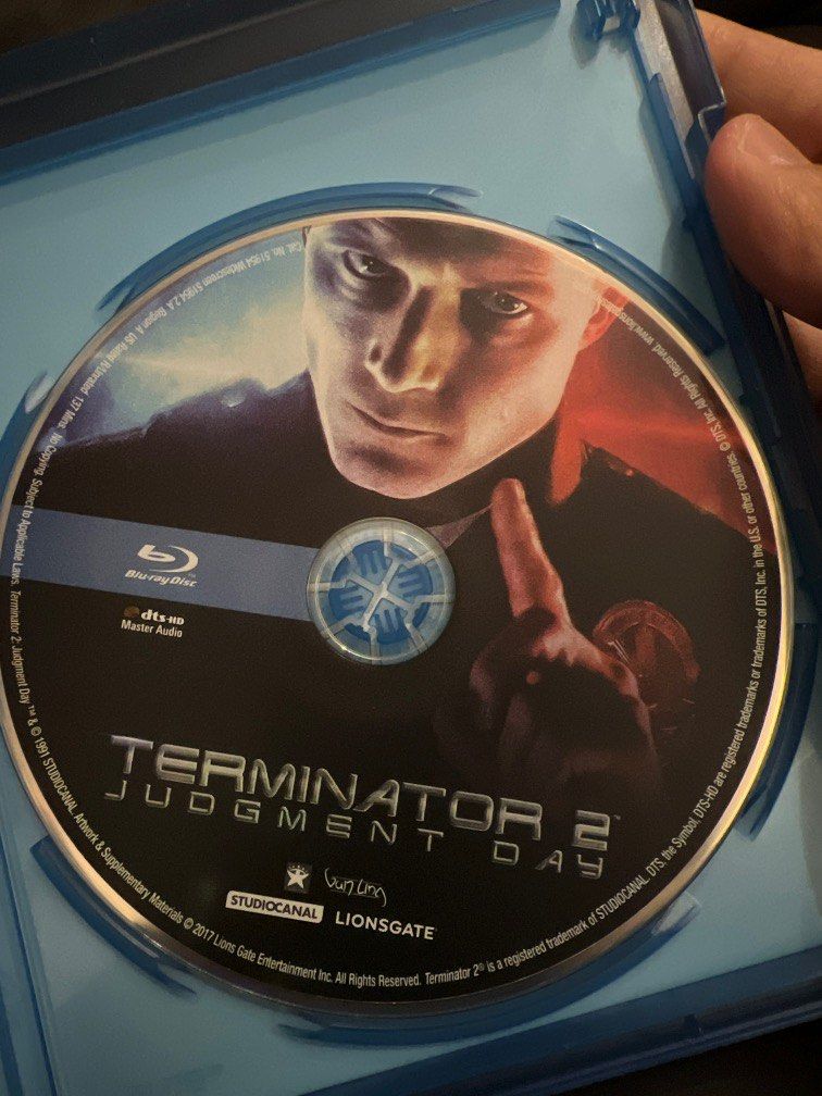 ( BEST VERSION) Terminator 2 : Judgment Day REMASTERED blu-ray (bluray ...