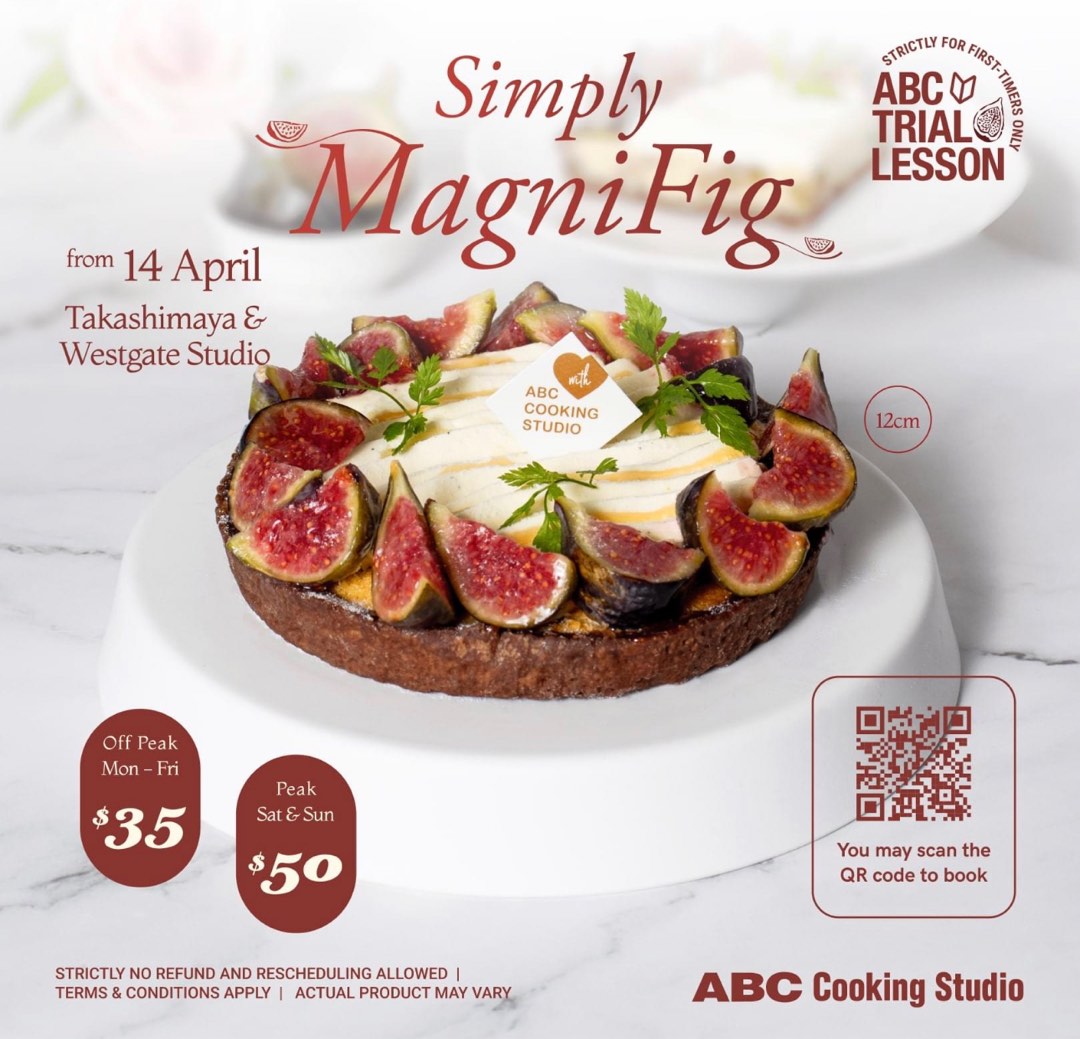ABC COOKING STUDIO TRIAL, Food & Drinks, Homemade Bakes on Carousell