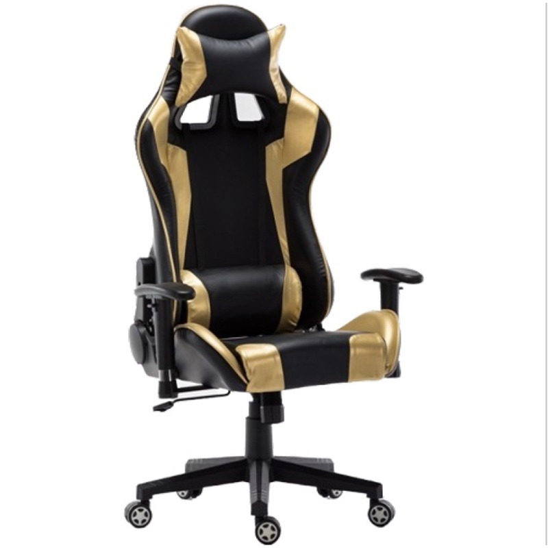 Adjust Arm Gaming Chair Leather Chair, Furniture & Home Living ...