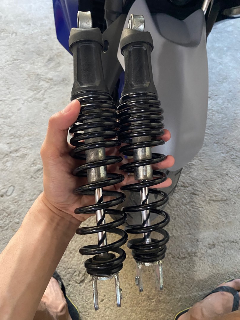 Aerox v2 stock shocks, Motorbikes, Motorbike Parts & Accessories ...