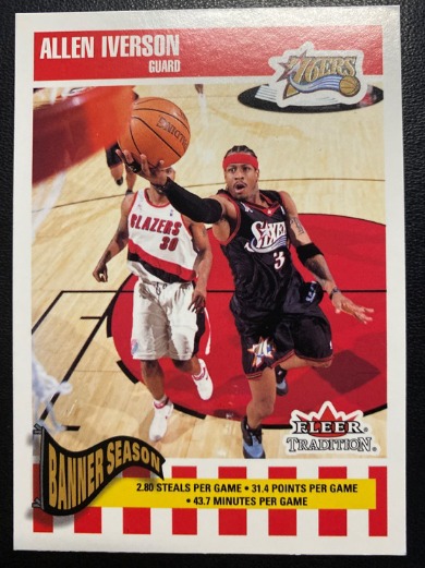 Allen Iverson Banner Season Nba Cards on Carousell