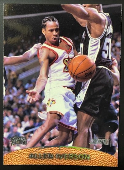Allen Iverson Stadium Club 2000 Nba Cards on Carousell
