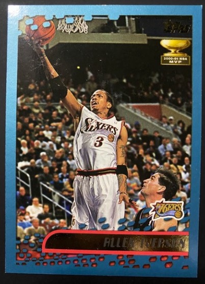Allen Iverson Topps 2001 MVP Nba Cards, Hobbies & Toys, Memorabilia ...