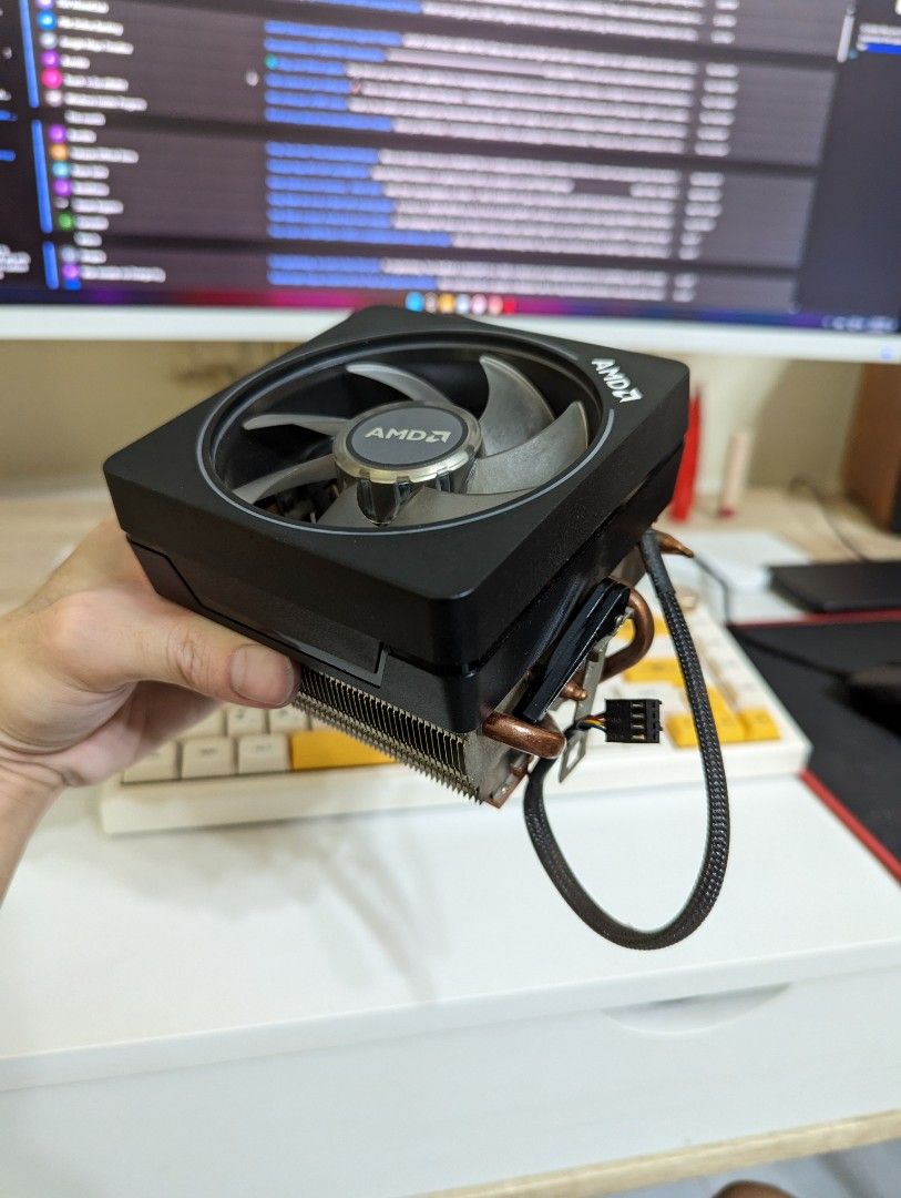 AMD Wraith Prism CPU Cooler, Computers & Tech, Parts & Accessories ...