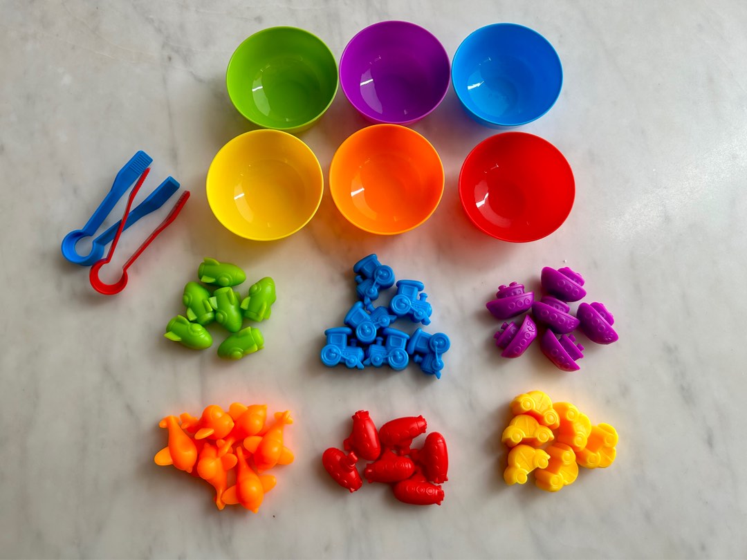 animal theme classification toys (educational, colour sorting), Hobbies ...