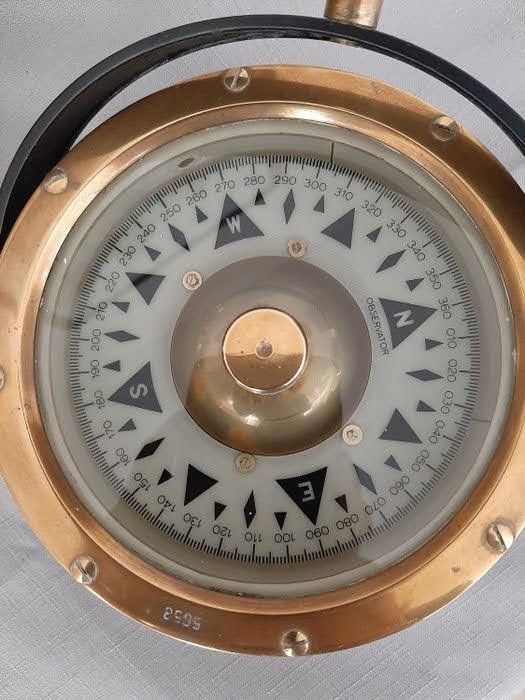 Antique brass ship compass, Furniture & Home Living, Home Decor, Other ...