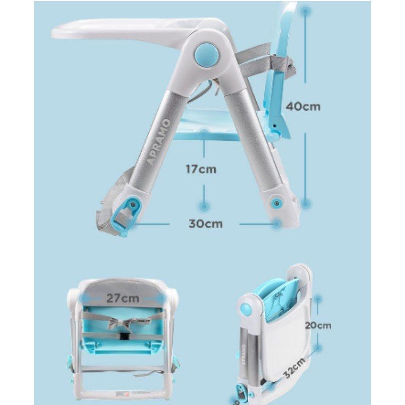 Apramo flippa dining booster seat portable, Babies & Kids, Going Out ...