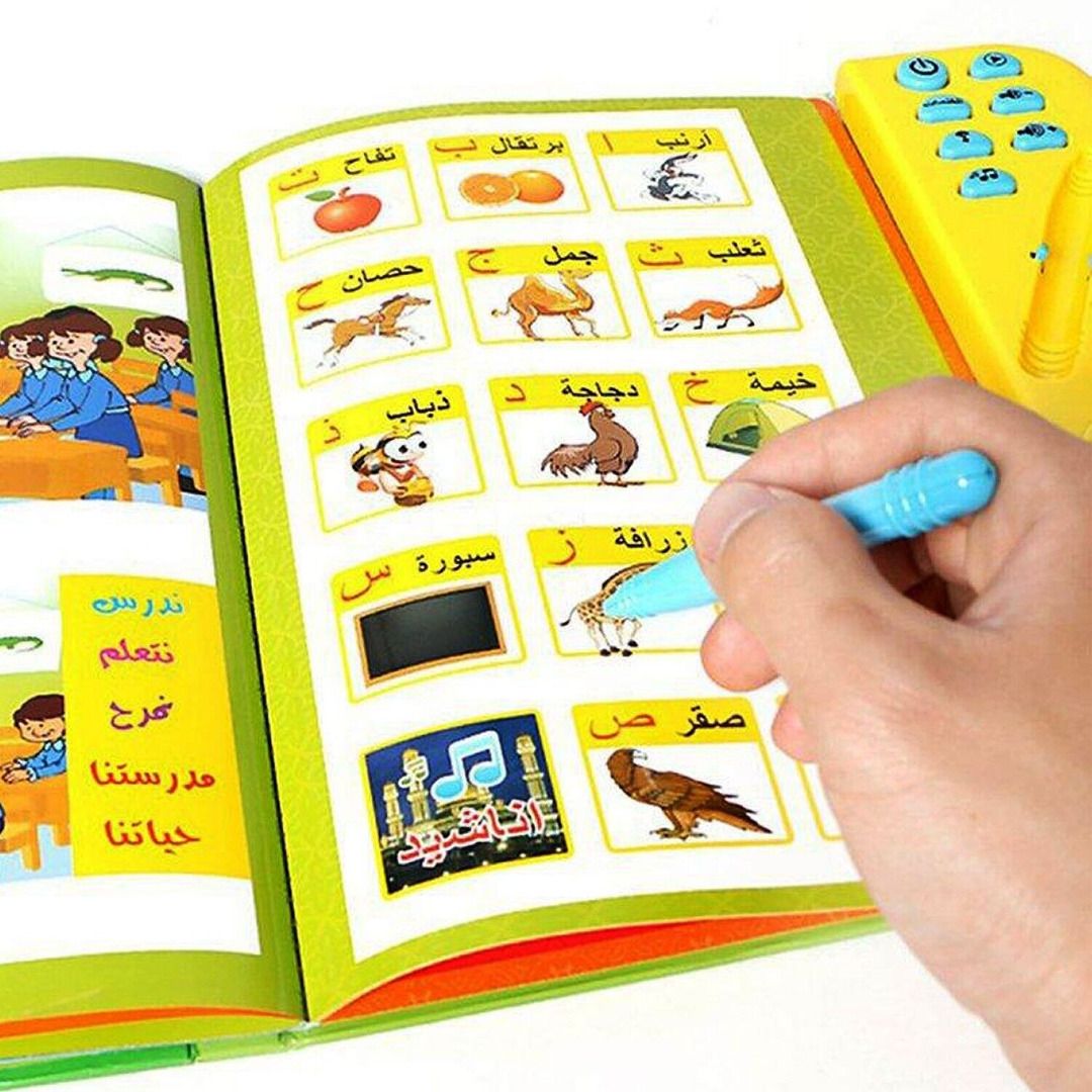 Arabic Language Reading Learning E-book for Children Touch Pen Gift Boy ...