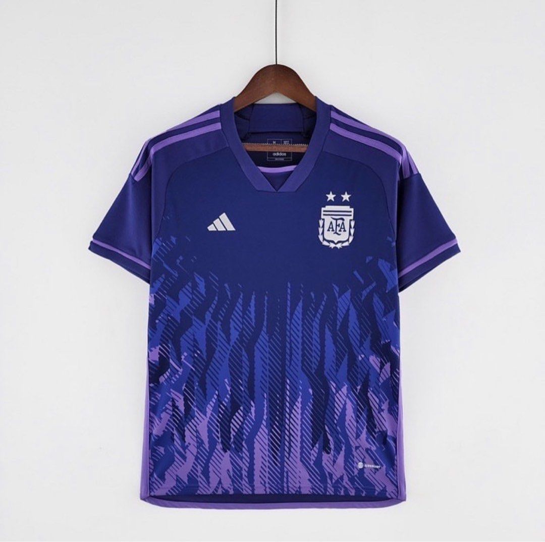 Argentina Away kit, Men's Fashion, Activewear on Carousell