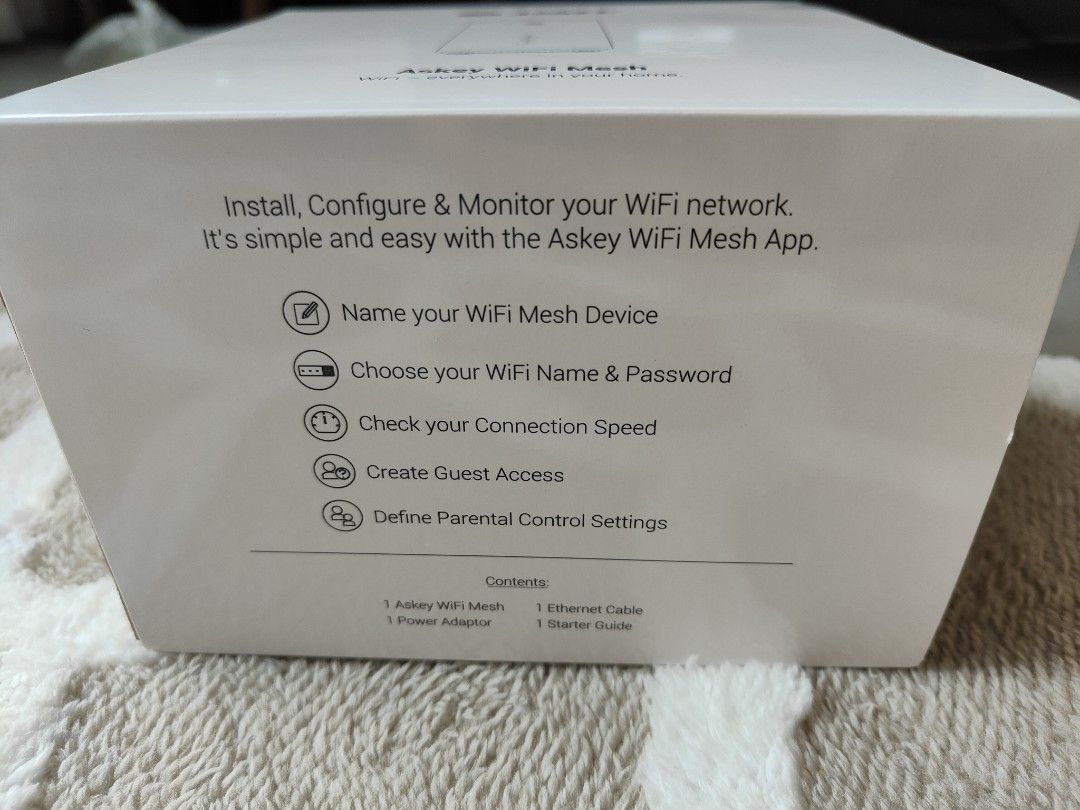 Askey Wifi Mesh, Computers & Tech, Parts & Accessories, Networking on Carousell