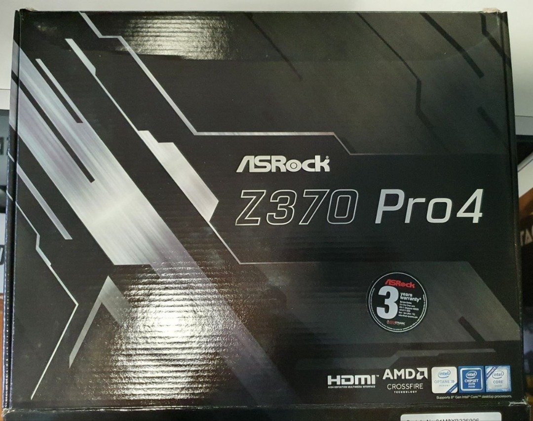 Asrock Z370 Pro4 + 8600k + 2x8GB Crucial DDR4 RAM, Computers & Tech ...