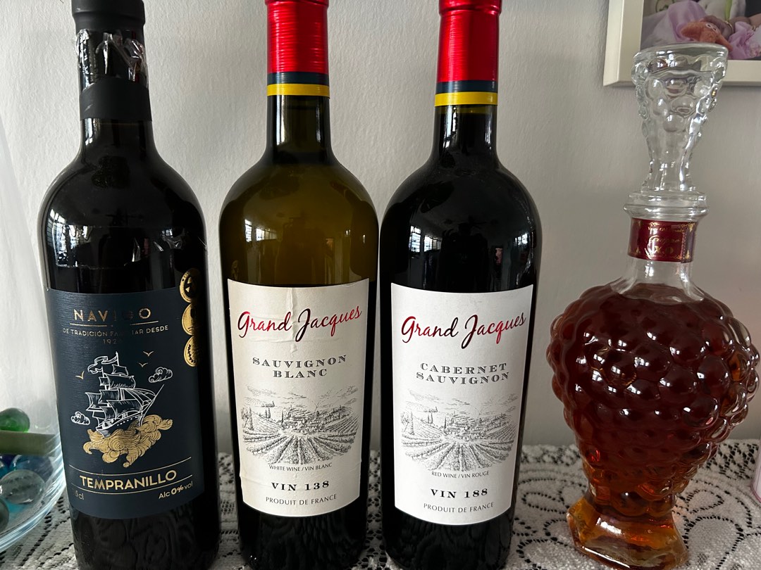 Assorted - Grand Jacques/Navigo/Grappe XO, Food & Drinks, Alcoholic ...