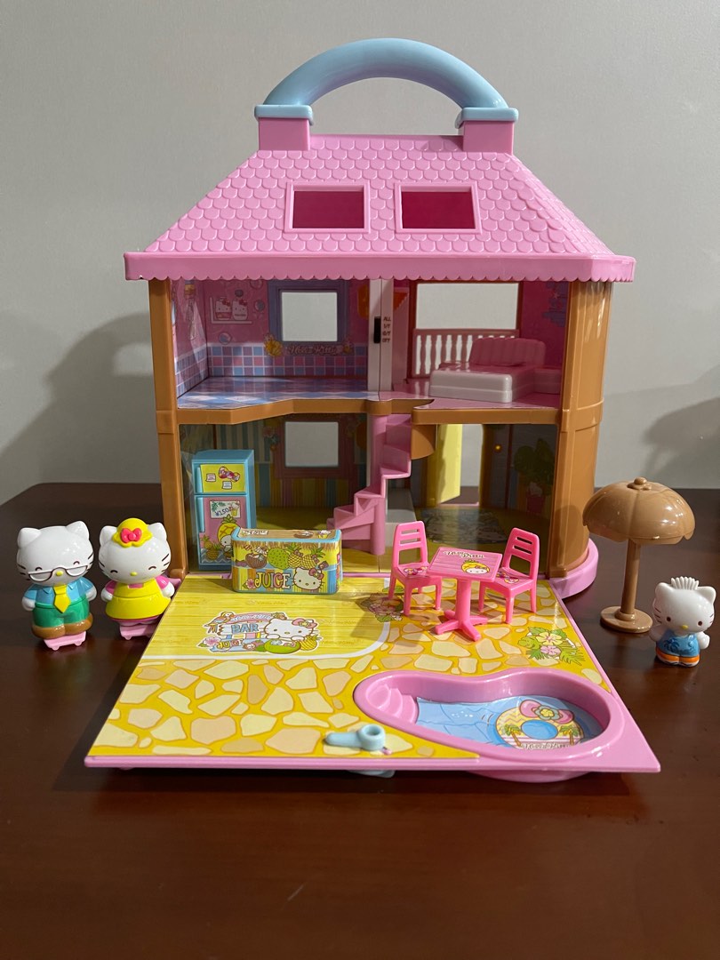 Authentic Sanrio Hello Kitty Resort House, Babies & Kids, Infant ...