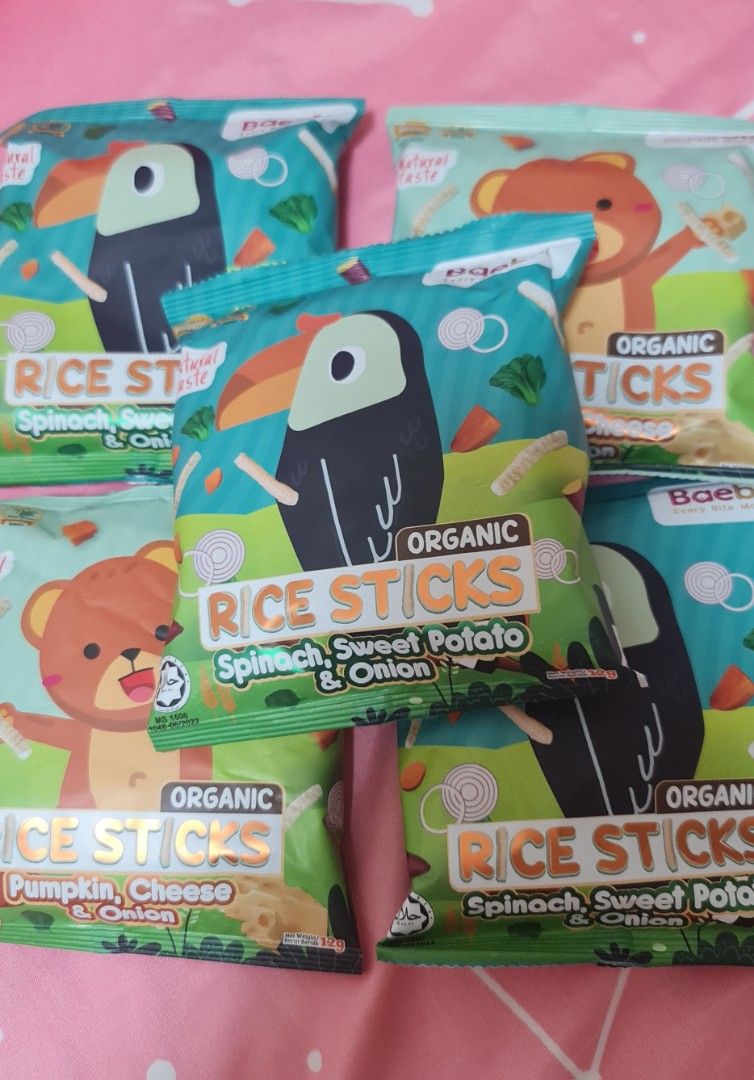 BAEBIS Organic Rice Stick, Babies & Kids, Nursing & Feeding, Weaning ...