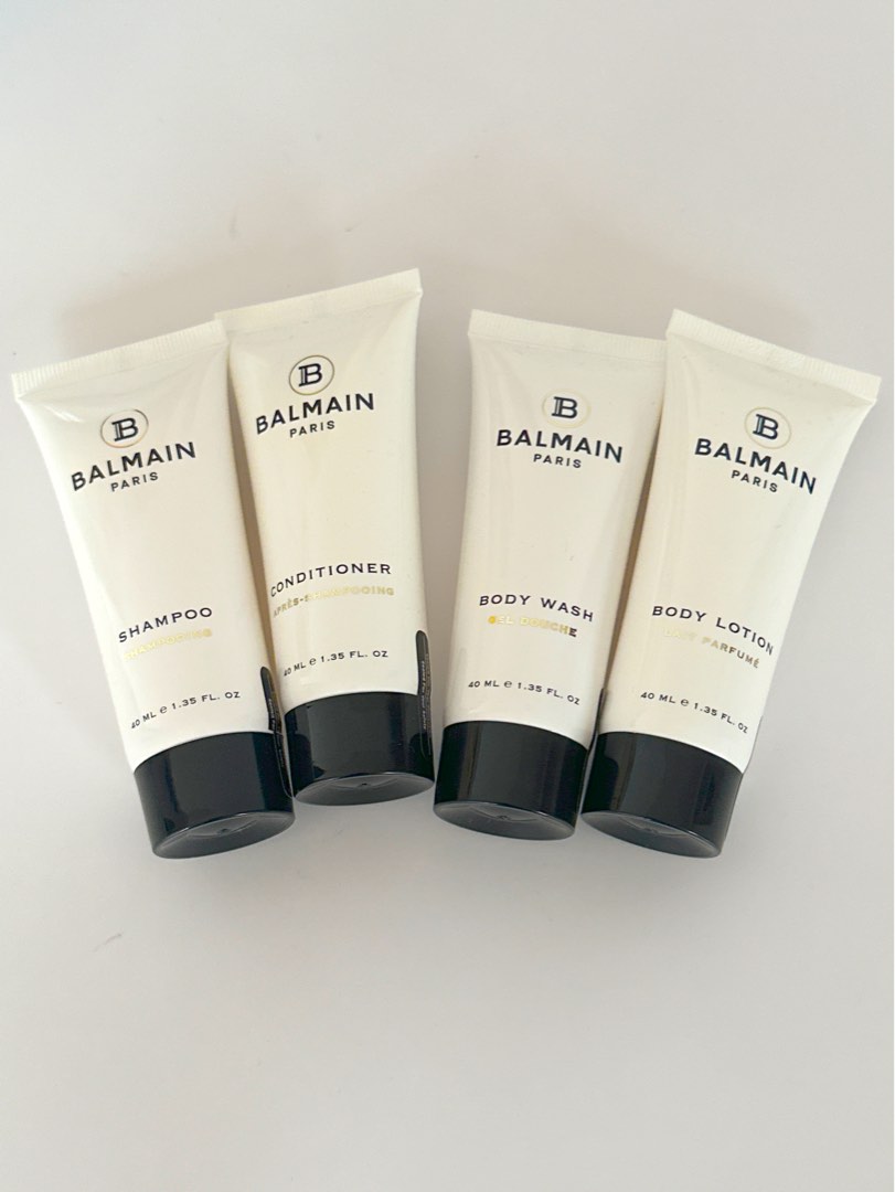 Balmain Travel sized toiletries!, Beauty & Personal Care, Bath & Body ...