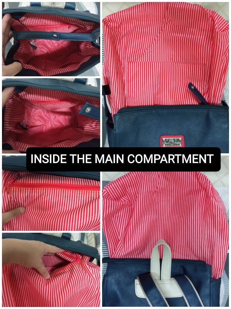 BANI RABBIT Leather Backpack, Women's Fashion, Bags & Wallets ...