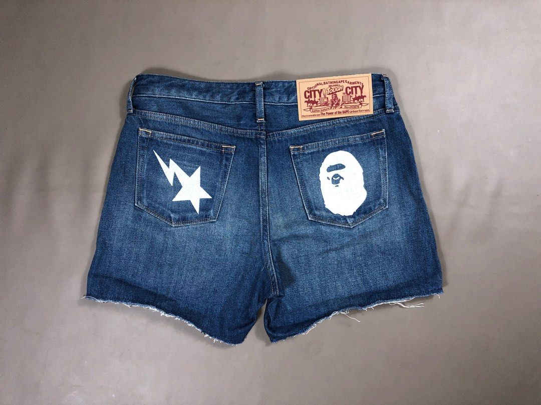 BAPE BY ABATHING APE BAPE STA SHORT, Women's Fashion, Bottoms, Shorts ...