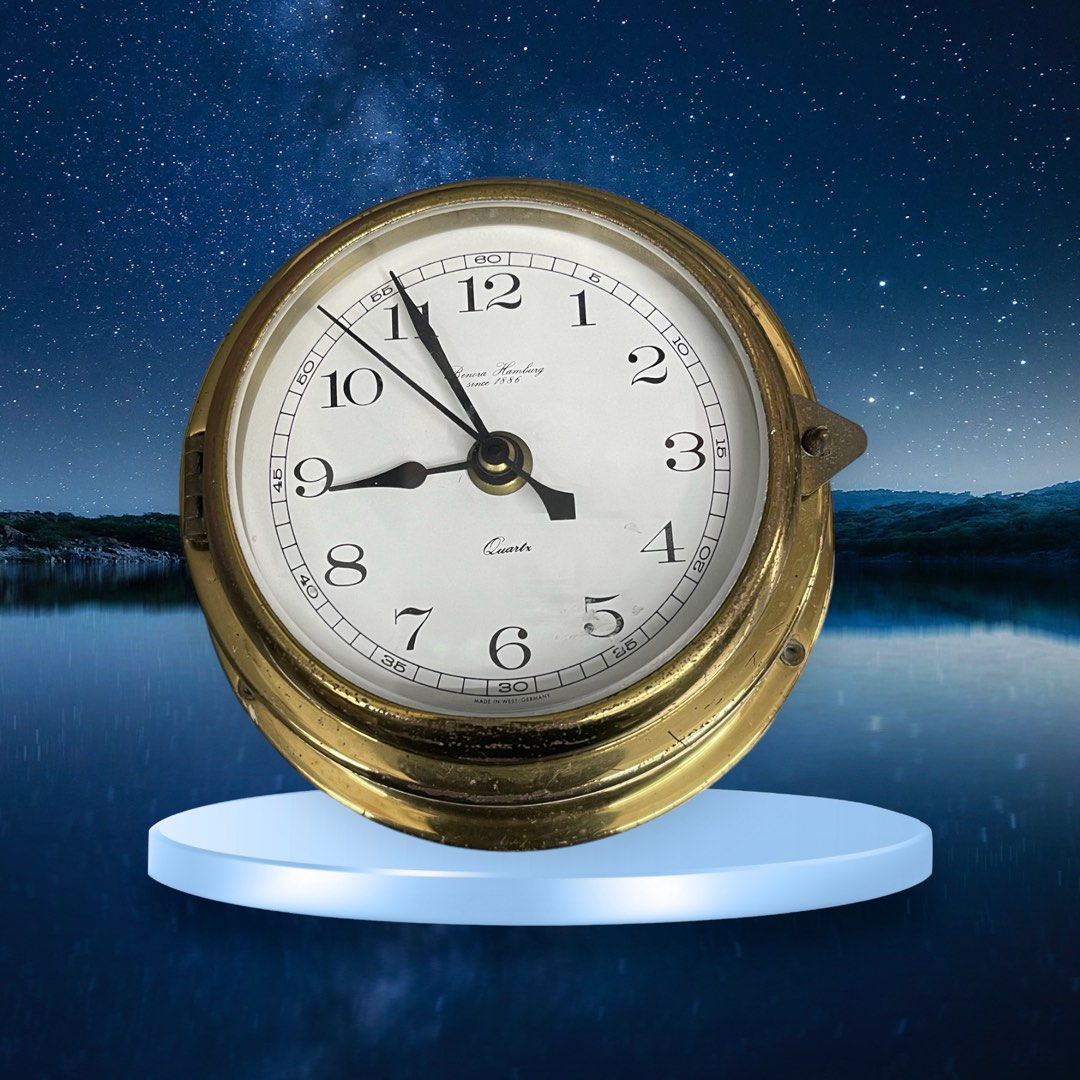 Benora Hamburg clock, Furniture & Home Living, Home Decor, Clocks on ...