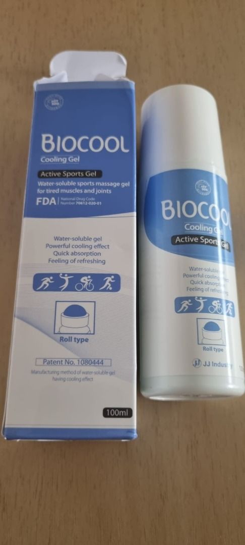 Biocool Gel, Beauty & Personal Care, Bath & Body, Body Care on Carousell