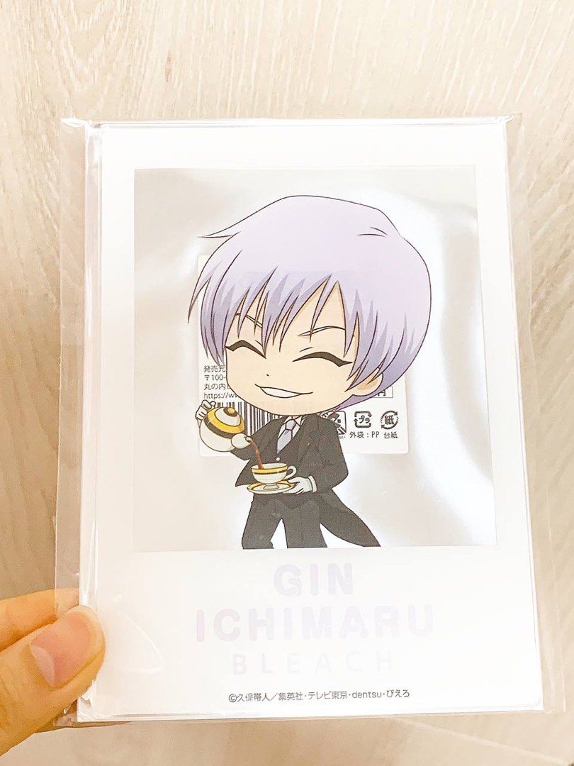 BLEACH Chibi Gin Acrylic Card, Hobbies & Toys, Memorabilia ...