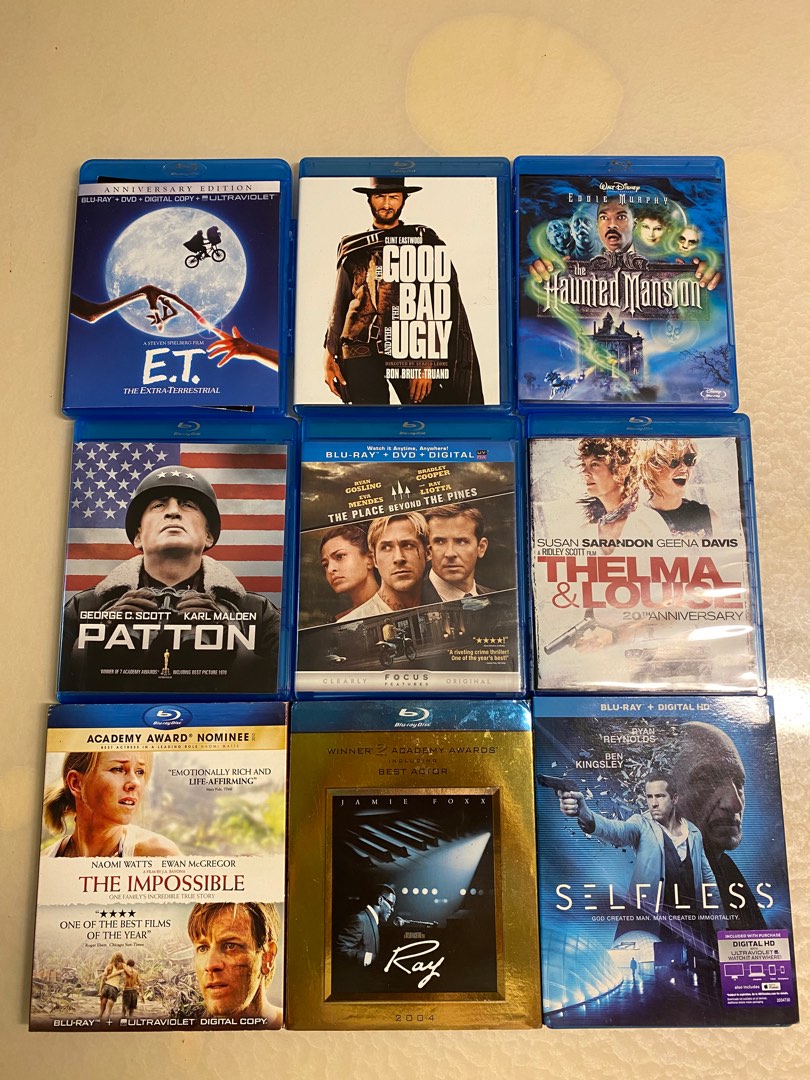 Blu Ray Movies, Hobbies & Toys, Music & Media, CDs & DVDs on Carousell