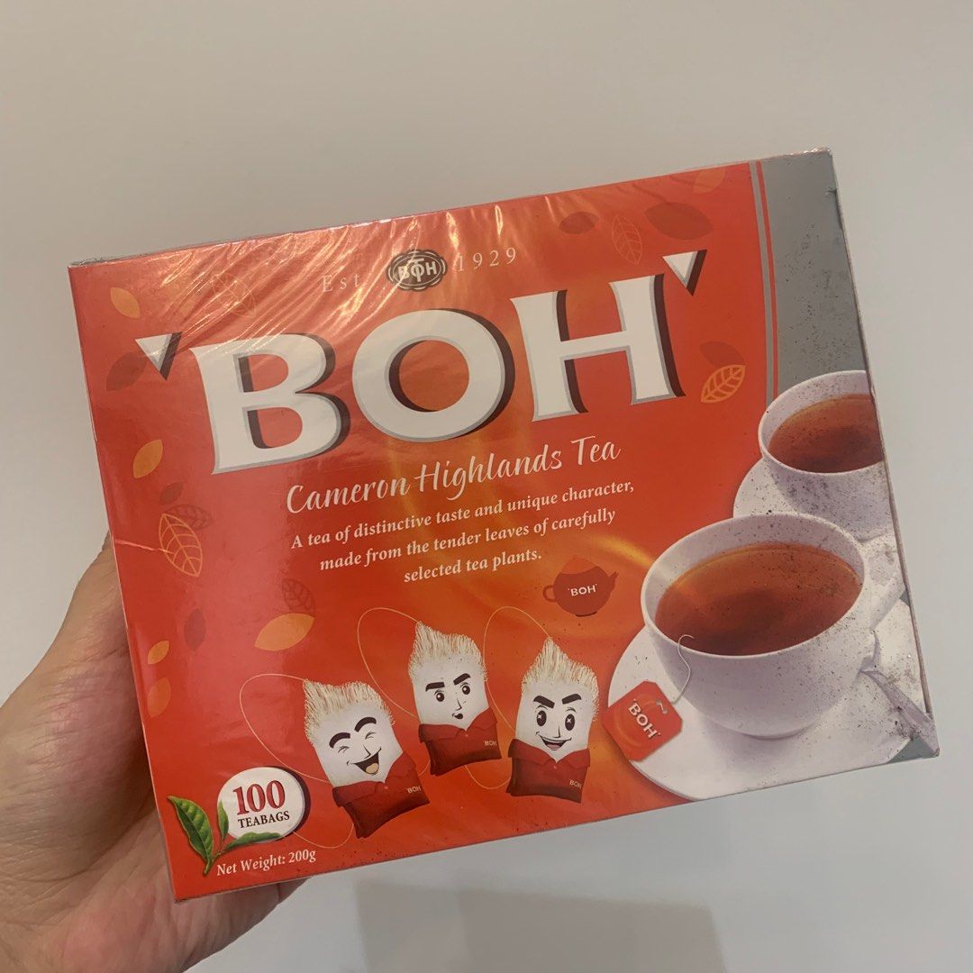 BOH Cameron Highlands Tea 100 Teabags, Food & Drinks, Other Food ...