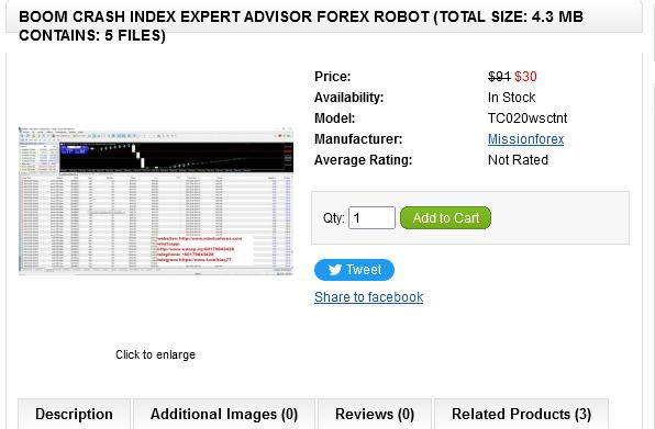 Boom crash index expert advisor forex robot (Total size: 4.3 MB ...