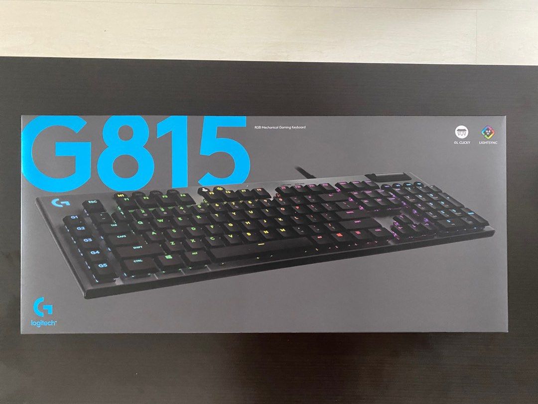 [BOX only] Logitech G815 keyboard Box Packaging, Computers & Tech ...