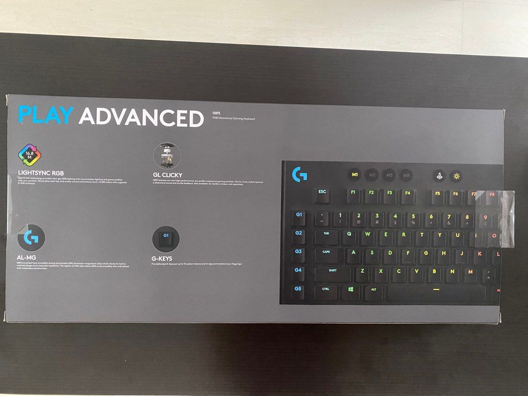 [BOX only] Logitech G815 keyboard Box Packaging, Computers & Tech ...