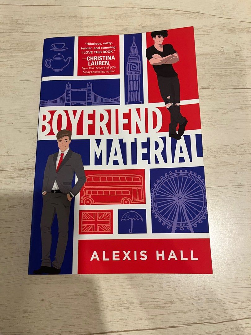 Boyfriend Material: Alexis Hall, Hobbies & Toys, Books & Magazines ...